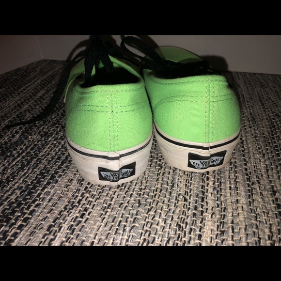Vans | Shoes | Lime Green Vans | Poshmark